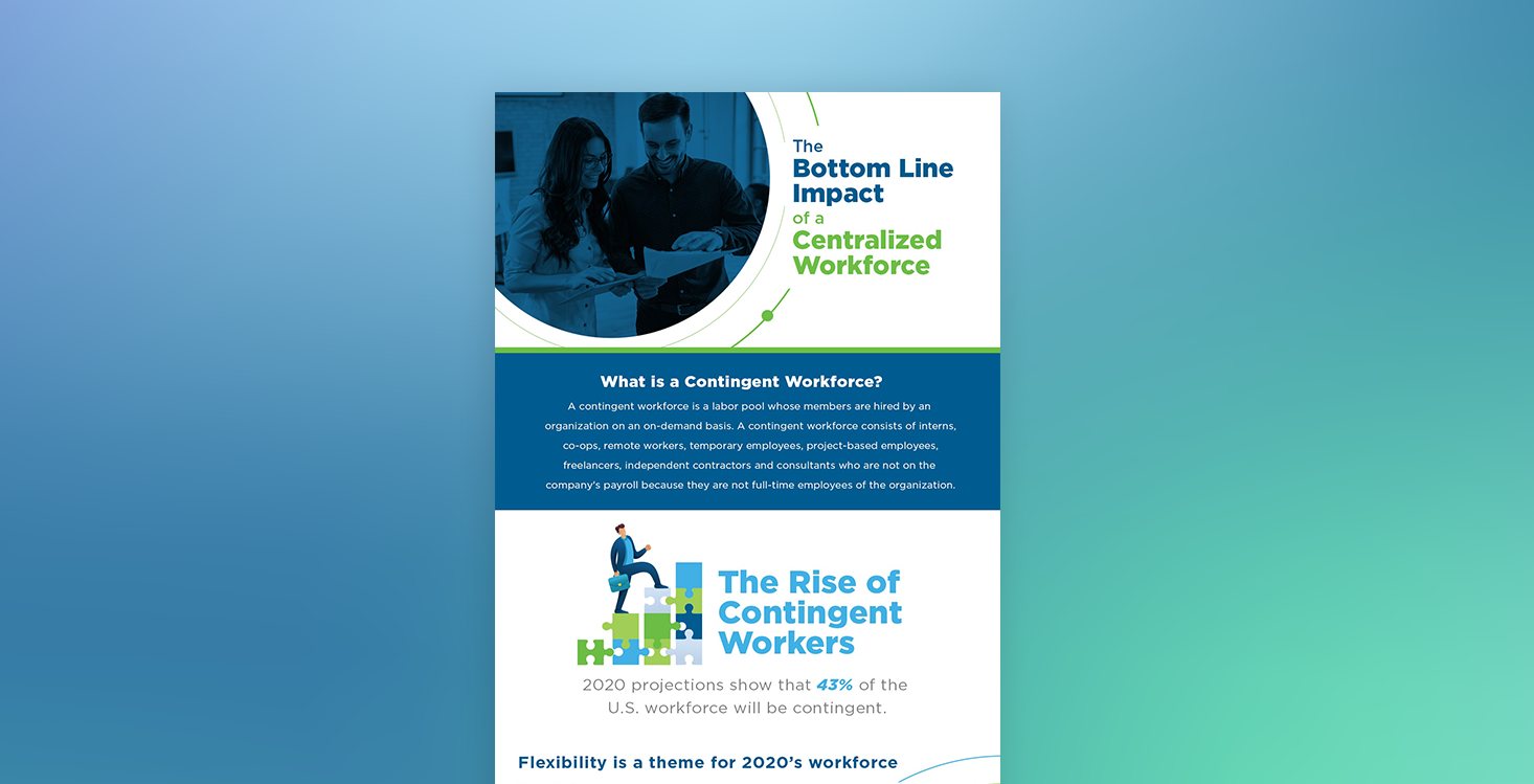 Bottom Line Impact of Centralized Contingent Workforce